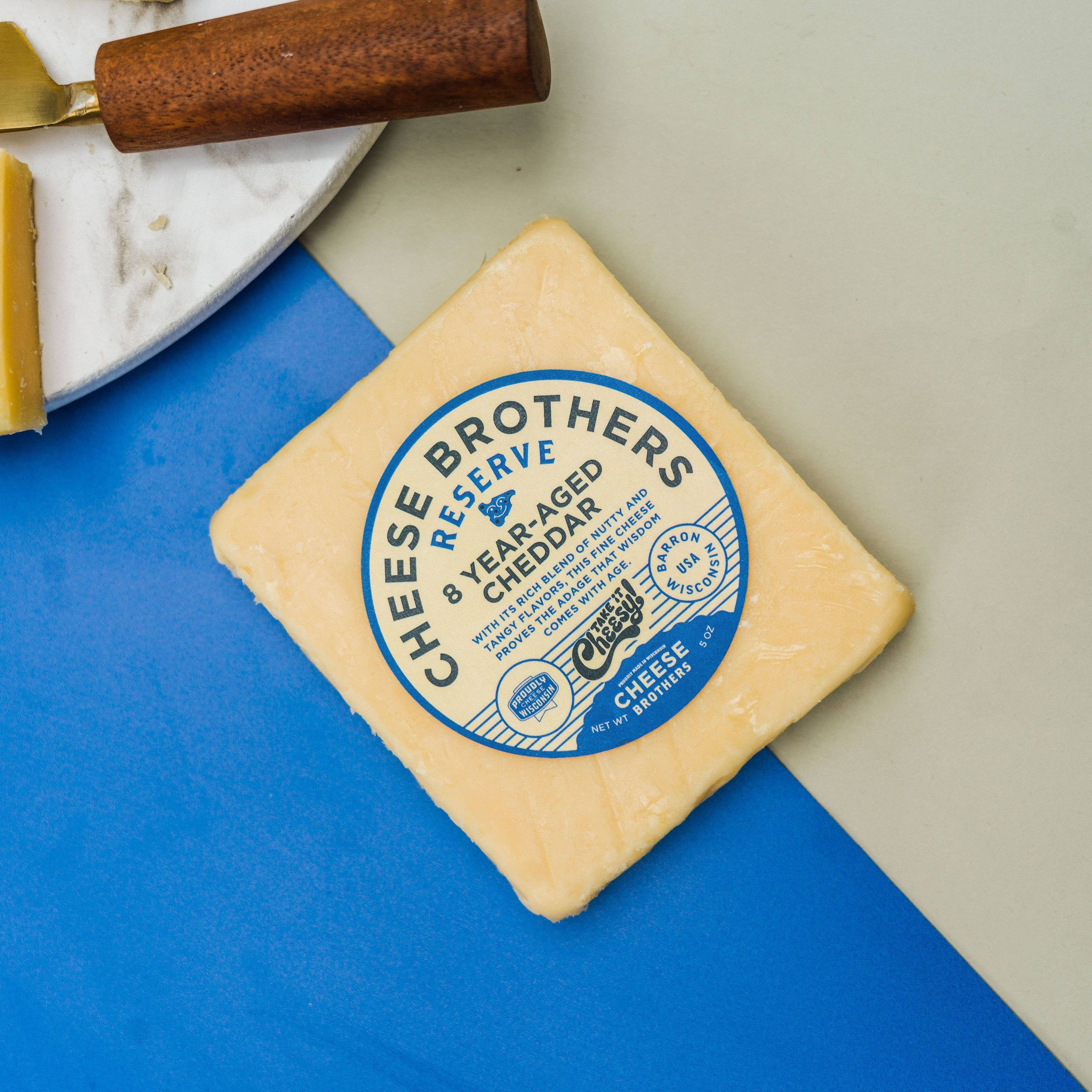 Cheese Brothers 8-Year-Aged Cheddar | Barrel Thief Wine & Provisions